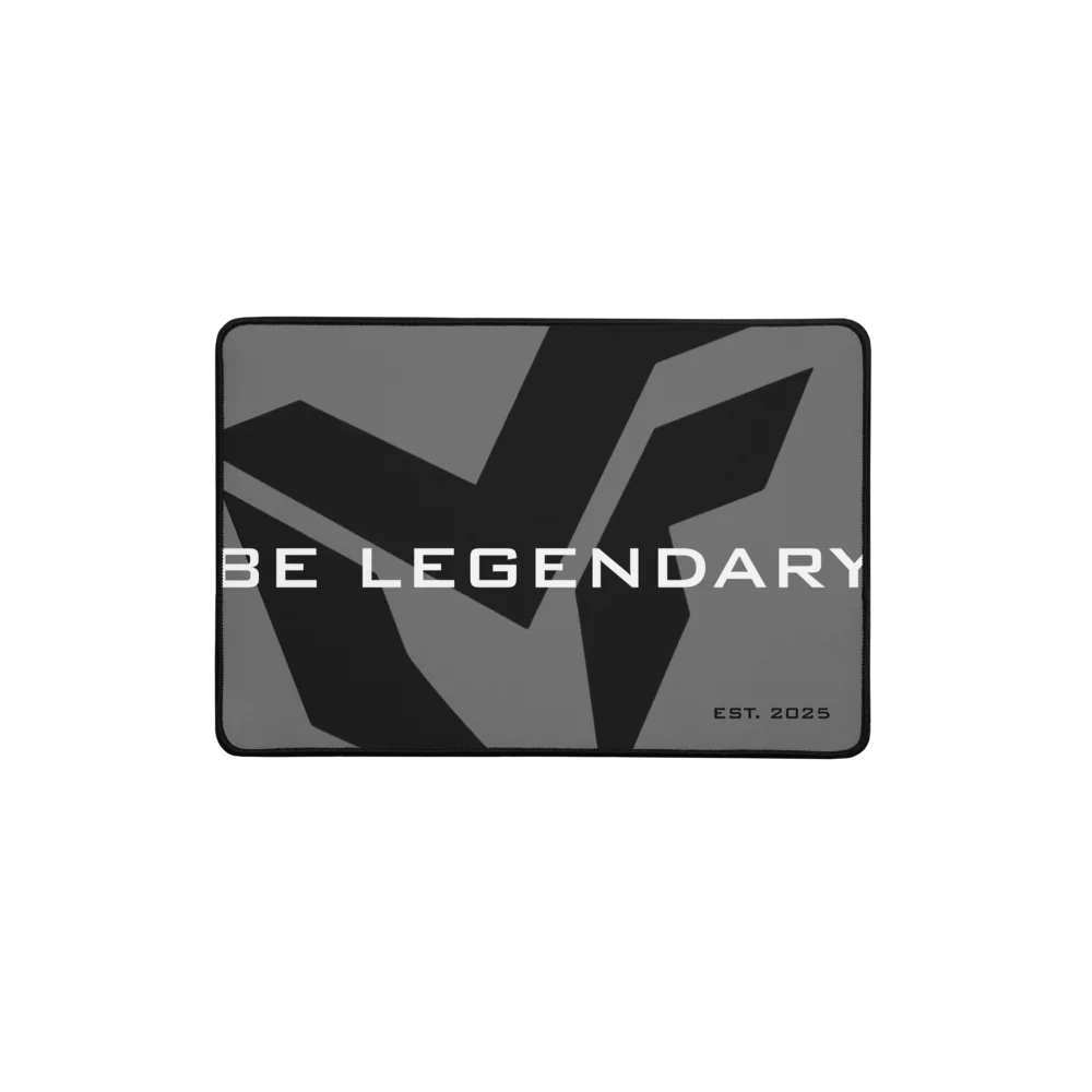 MF "BE LEGENDARY" Desk Mat – MF Athletic Apparel